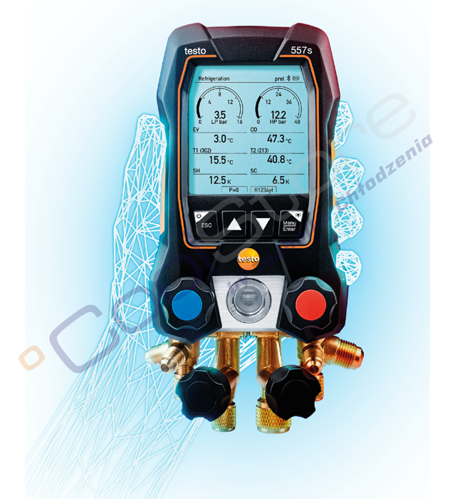 Digital manifold TESTO 557s SMART VACUUM 0564 5571 | CoolStore online store