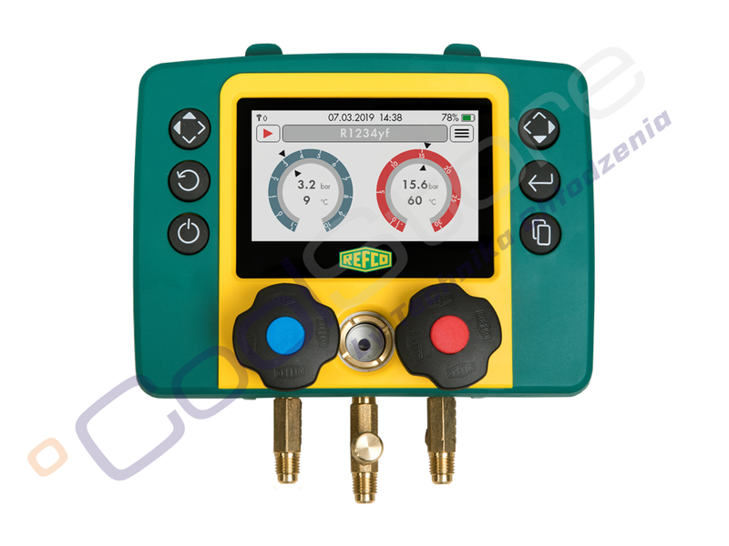 RENTAL DEVICE - REFCO REFMATE - 2 STANDARD digital manifold | CoolStore ...
